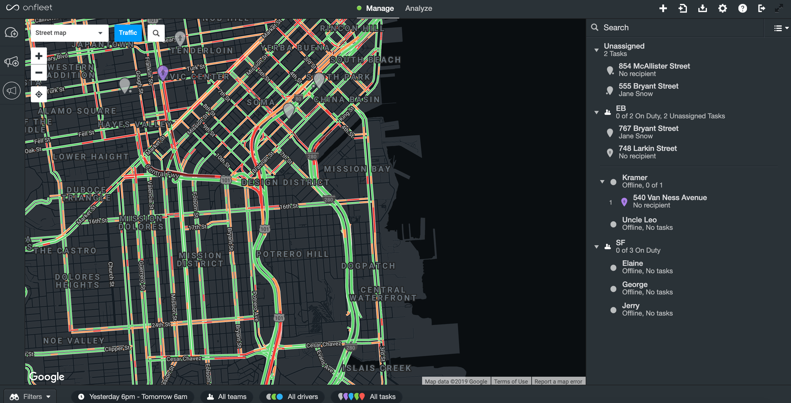 Your Delivery Tracking Dashboard
