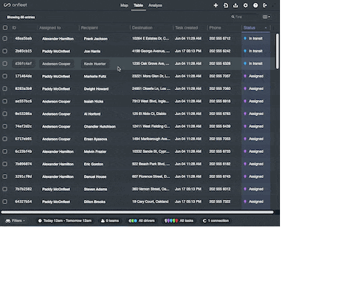 Your Delivery Tracking Dashboard