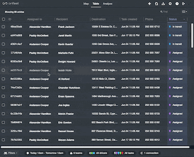 Your Delivery Tracking Dashboard