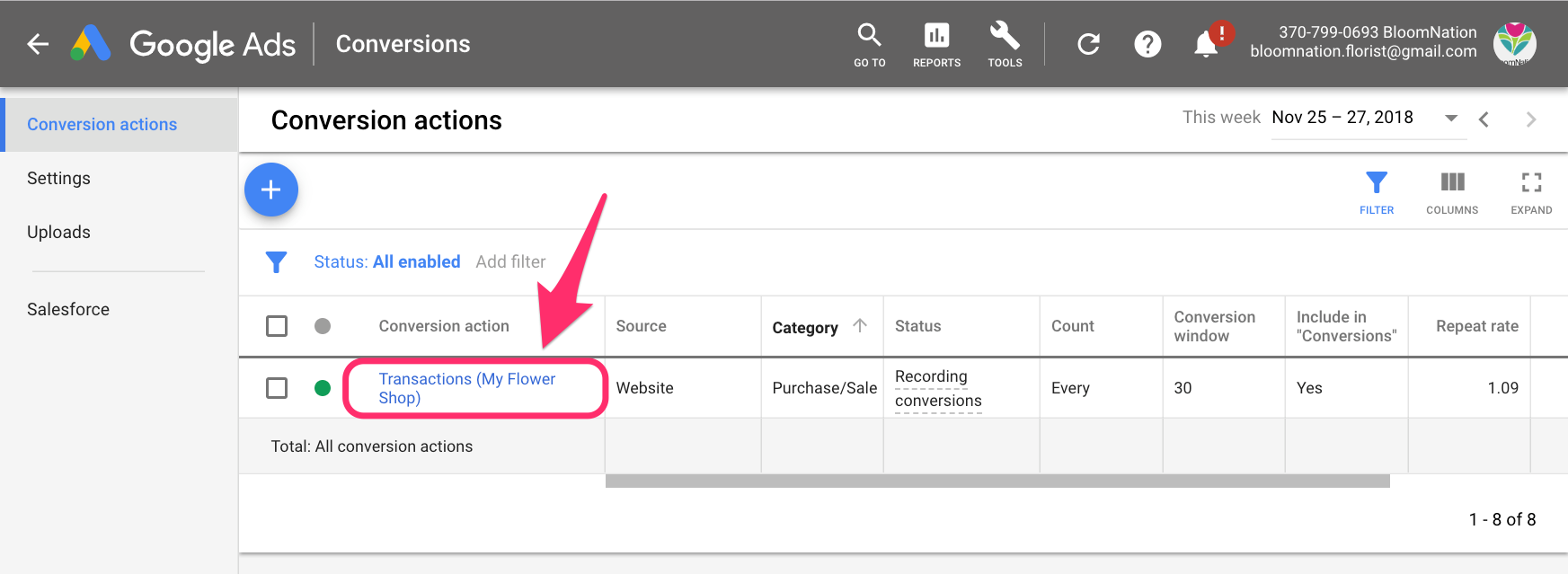 NEW! Pay-Per-Click Conversion Tracking
