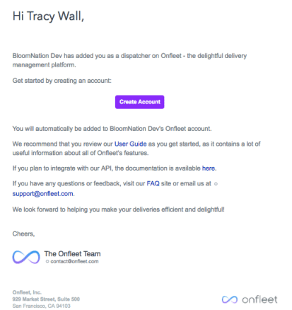 OnFleet: Getting Started with Delivery Tracking