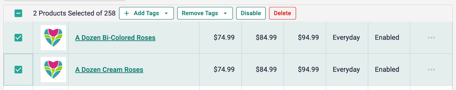 Managing your Catalog & Products