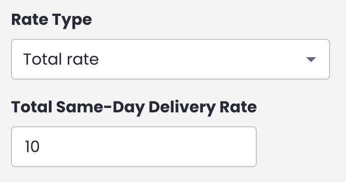 Delivery Zones