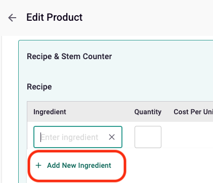 Recipes Management