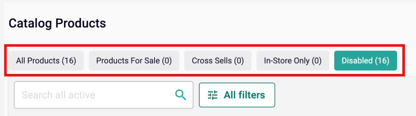 Managing your Catalog & Products